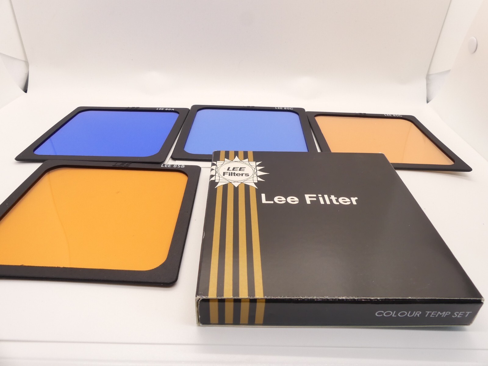 LEE FILTER 100X100 POLYESTER COLOUR TEMP SET BOXED F34 | eBay