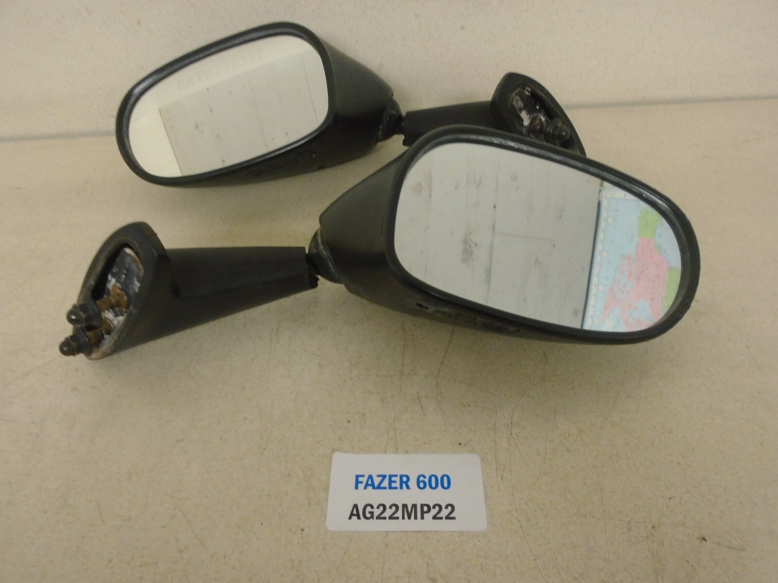YAMAHA FAZER 600 MIRRORS AG22MP22 | eBay