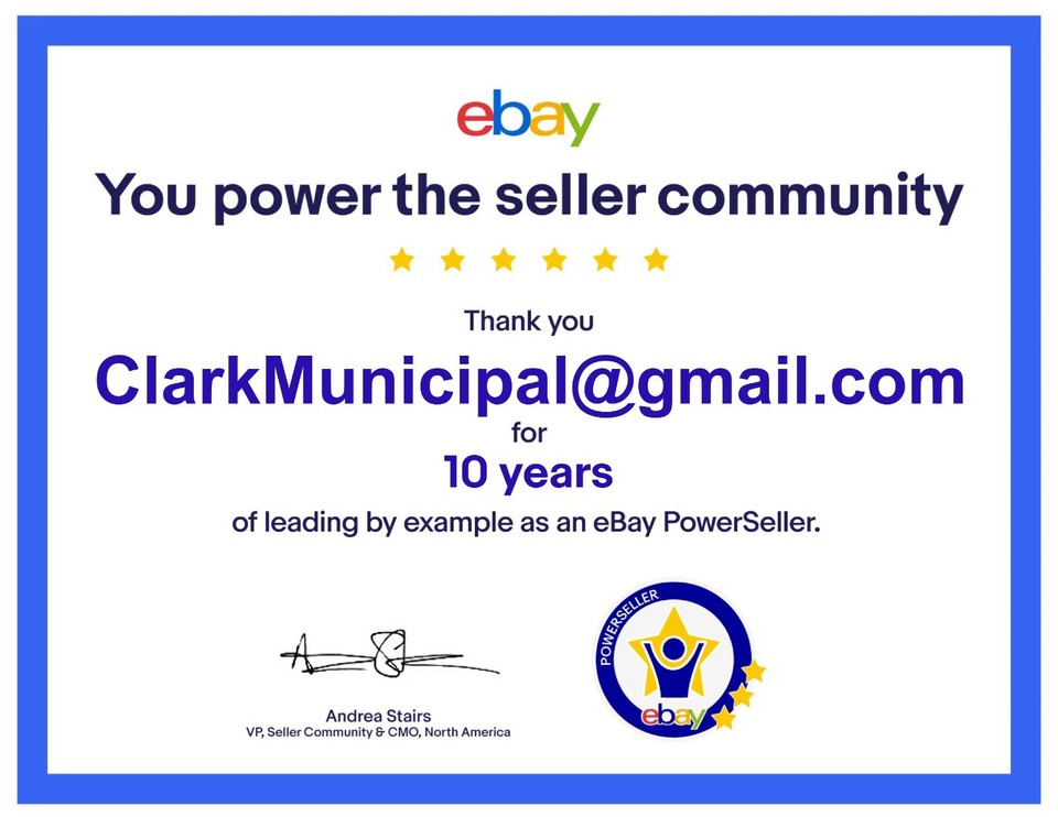 FREE SHIPPING at ClarkMunicipal.com 43947 1.25 Inch Swivel | eBay