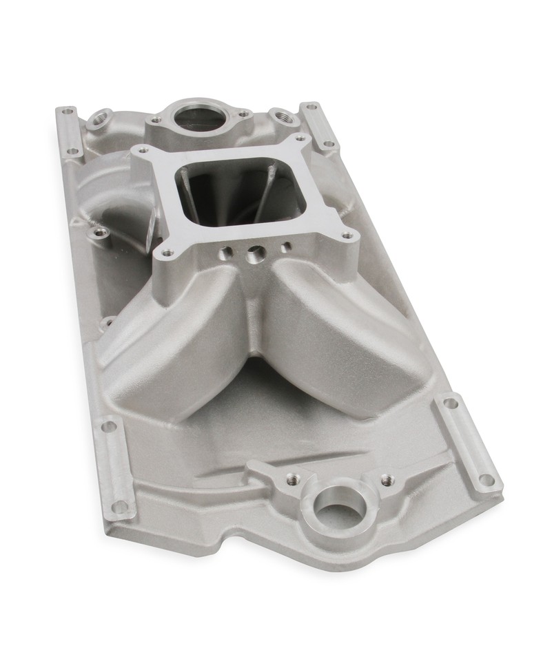 300-264 Holley SBC 4150 Single Plane Intake Manifold- Chevy Small Block ...