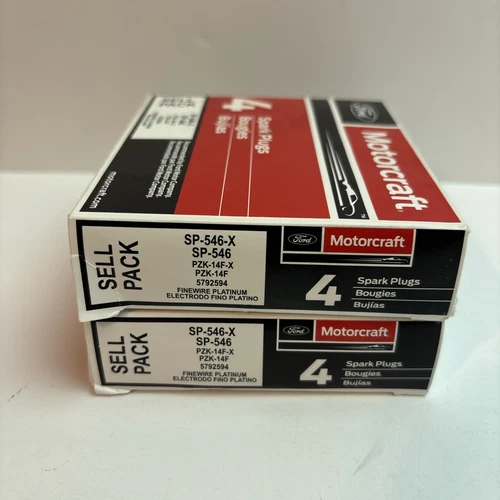 Set of 8 Genuine OEM Spark Plugs SP546 SP546X Ford 5.4L 3V Ford PZK14FX ...