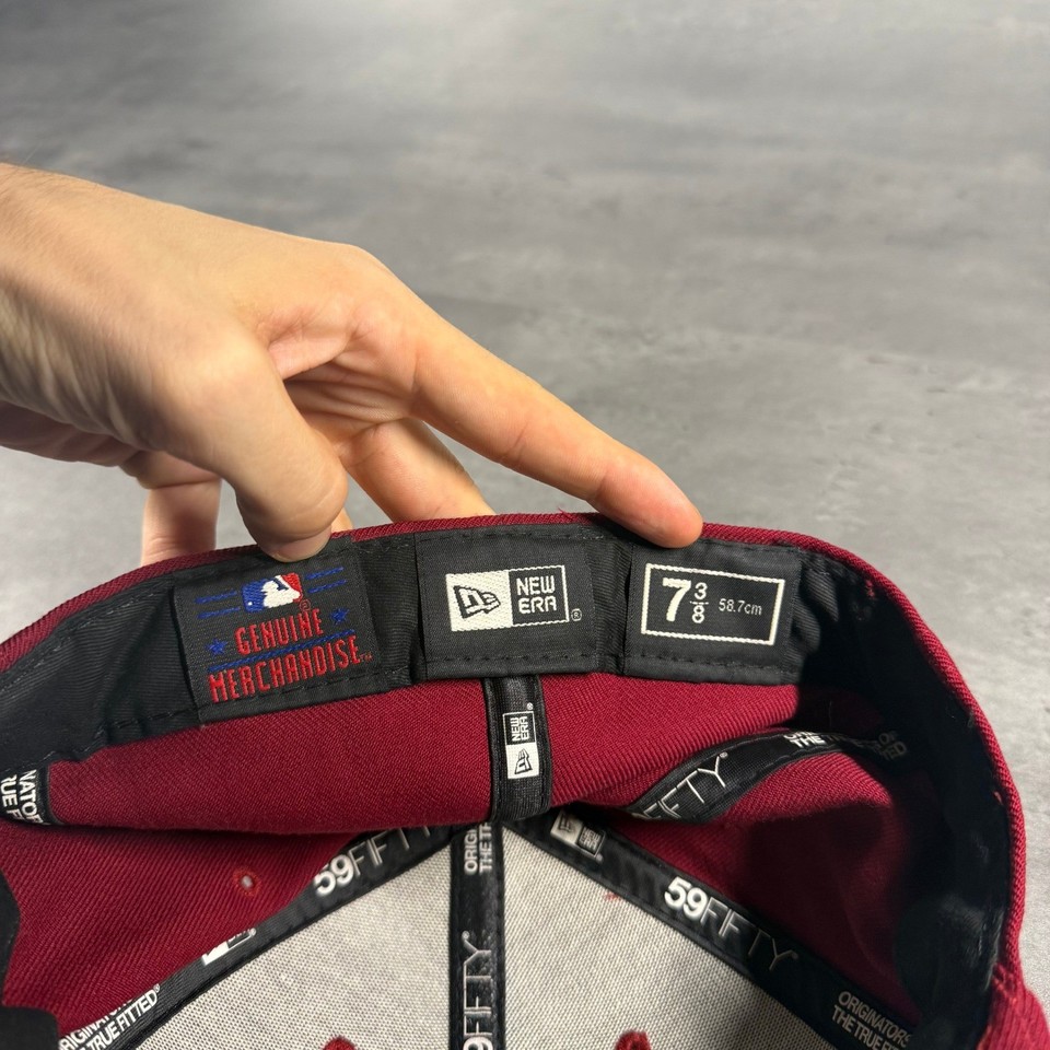 Vintage Boston Red Sox Hat New Era Cap Burgundy Maroon MLB Big Logo ...