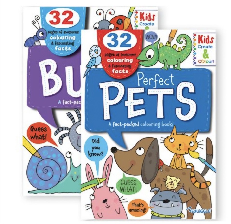 Kids Children Birthday Party Activity Pack Box Bag Present Gift See ...