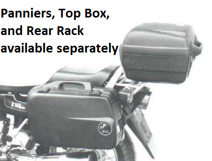 BMW R80R / R100R Pannier Frames - Chrome BY HEPCO & BECKER (1991-1996 ...