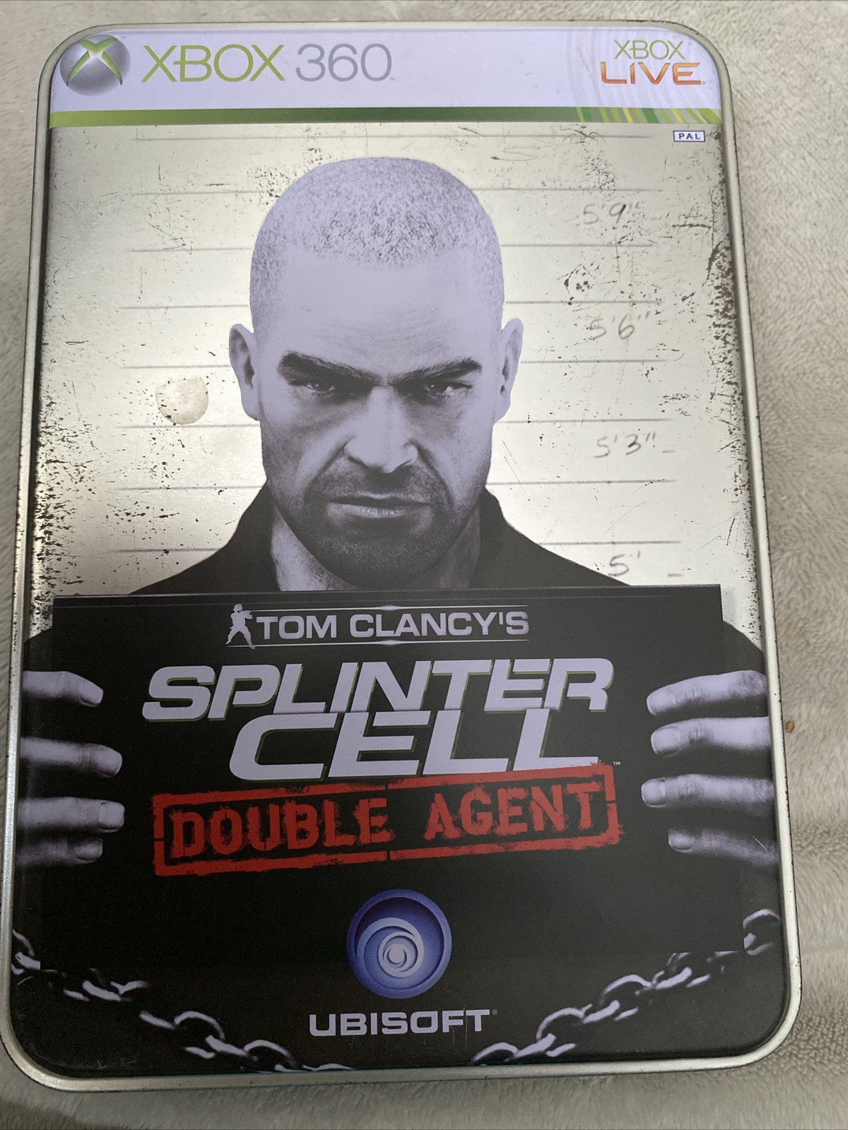 Tom Clancy's Splinter Cell Double Agent Limited Edition Xbox 360 Steel ...