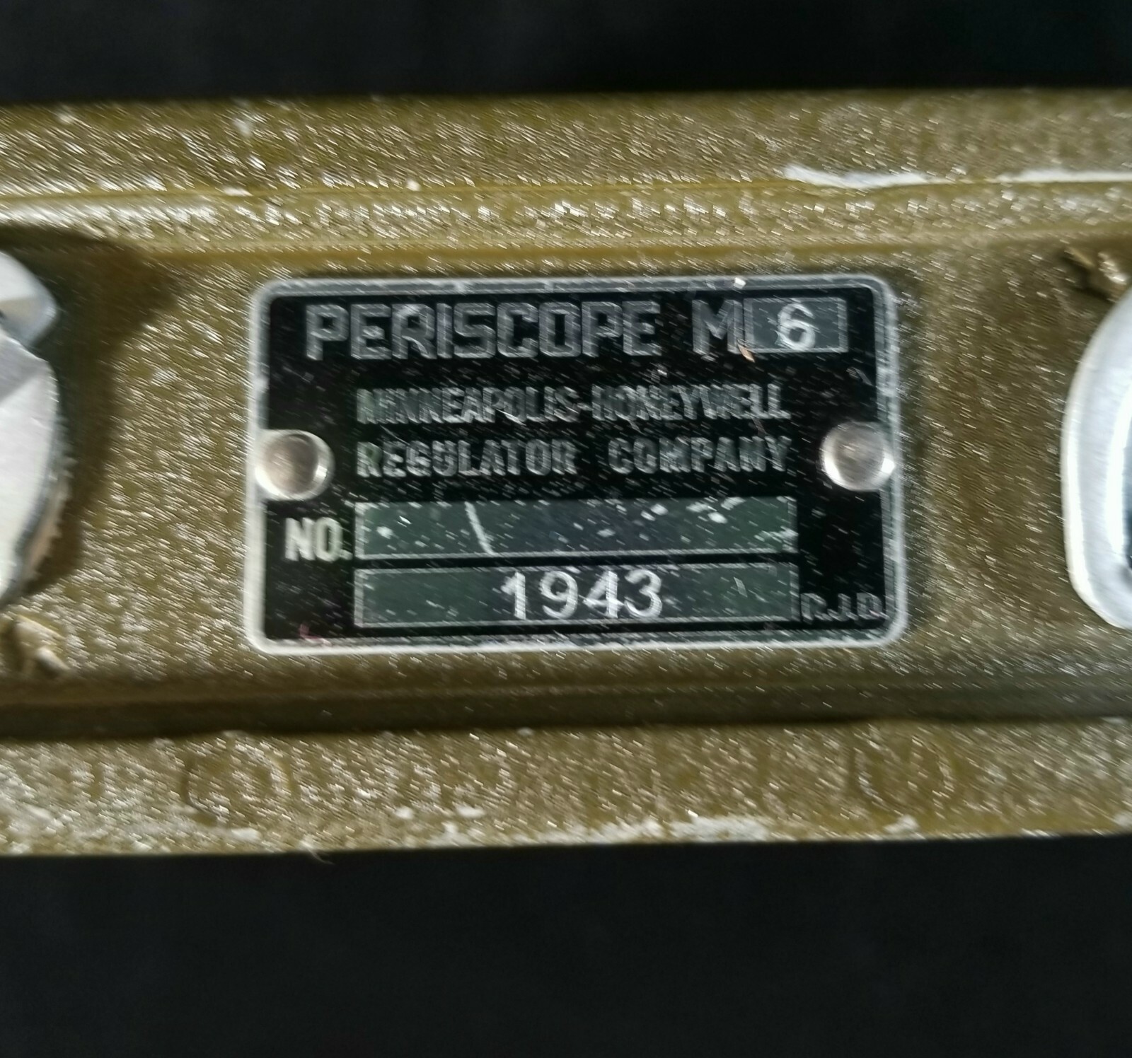 Vintage WWII US Army Honeywell M6 Tank Periscope & Body Assembly For ...