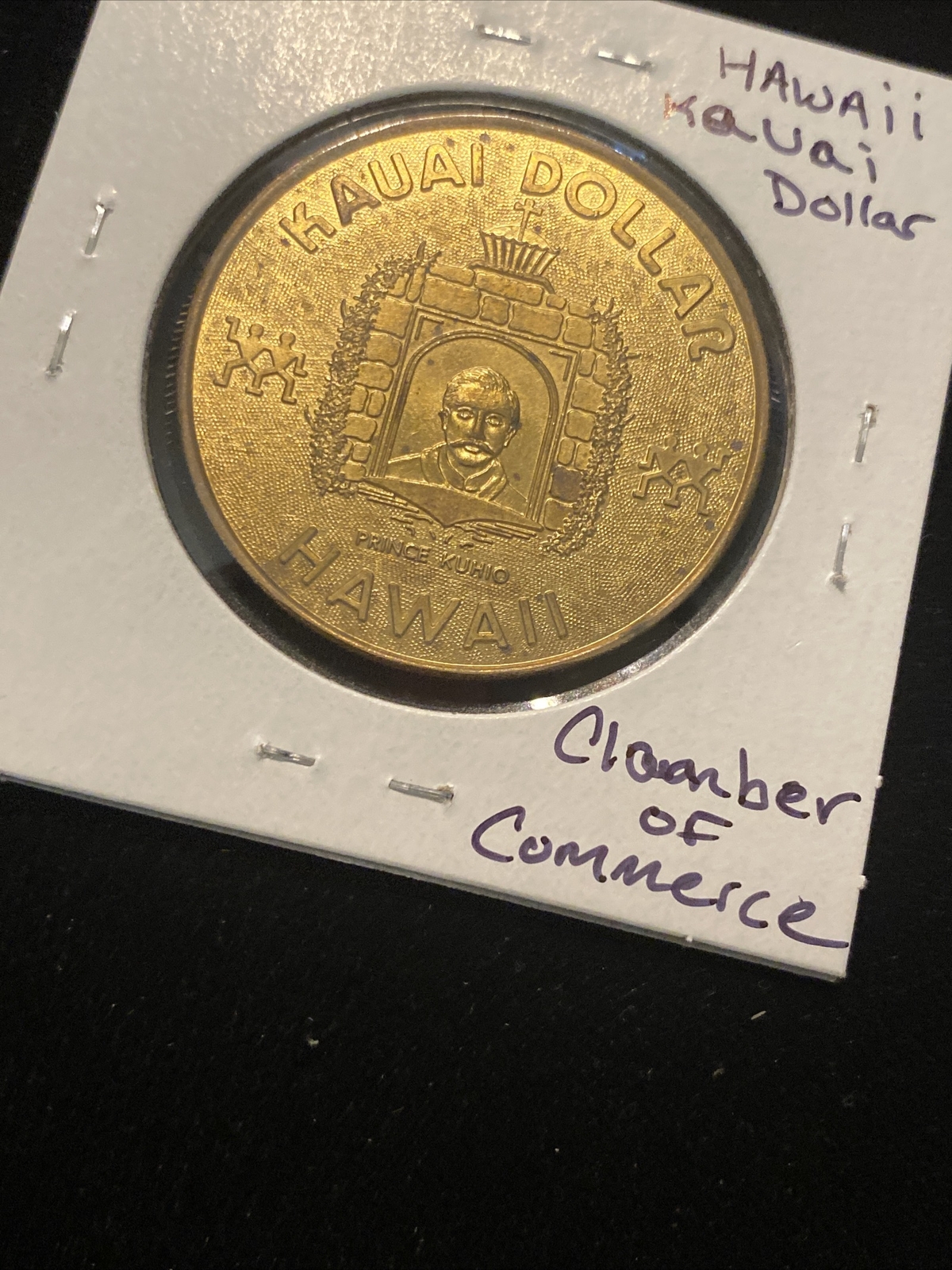 Kauai Chamber Of Commerce Hawaii Kauai Dollar Token Prince Kuhio | eBay