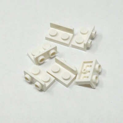 99780 LEGO Parts Bracket Inverted 1x2 - 1x2 WHITE (6) | eBay