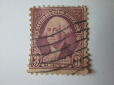 GEORGE WASHINGTON THREE CENT STAMP | eBay