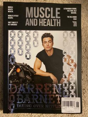 No Label MUSCLE & HEALTH Hollywood Issue Winter 2021 DARREN BARNET ...