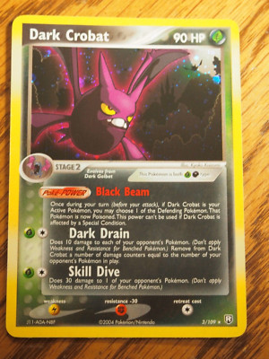 Pokemon 2004 EX Team Rocket Returns Dark Crobat holo rare card | eBay