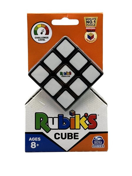 Rubik’s Cube, The Original 3x3 Brain Teaser Fidget Toy (6063964) for ...