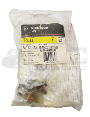 SEALED NEW GENERAL ELECTRIC TCAL63 CIRCUIT BREAKER LUG KIT 600A | eBay