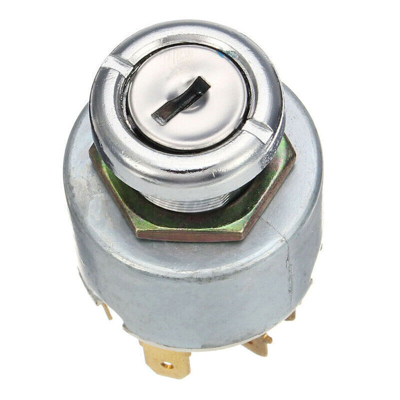 Universal 12V Ignition Switch Barrel Kit with 2 Keys For Car Motorcycle ...