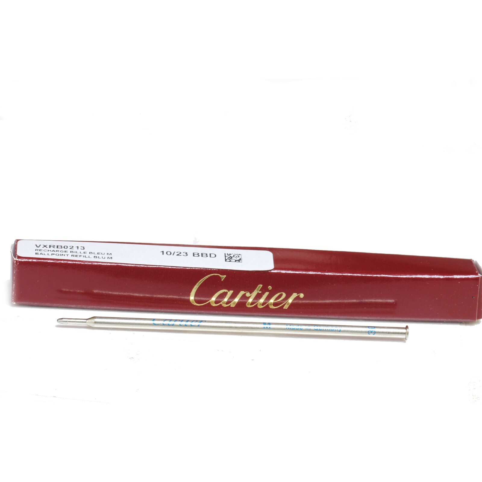 Cartier Ballpoint Pen Replacement Refill VXRB0213 Blue Must Panthere ...