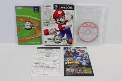 Super Mario Stadium Miracle Baseball CIB Nintendo GameCube GC Japan US ...