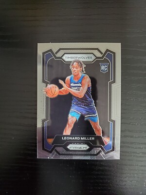 Leonard Miller - 2023-24 Panini Prizm Basketball Base Rookie Card RC ...