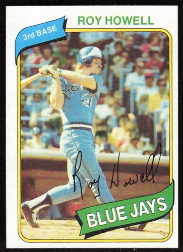 1980 Topps Roy Howell Toronto Blue Jays #488 | eBay