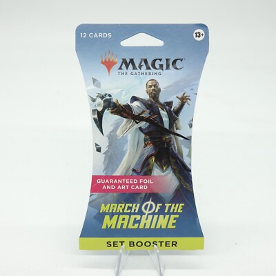 March of the Machine Set Booster Pack Guaranteed Foil and Art Card Pack ...