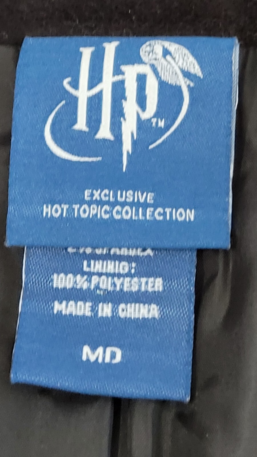 Harry Potter HOGWARTS Black Velvet Dueling Club Blaze… - Gem