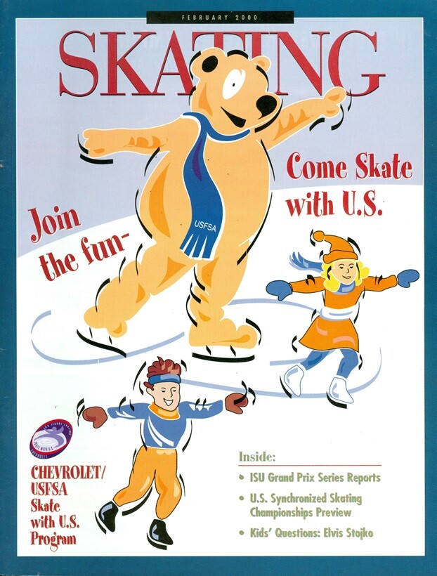 2000 Skating Magazine: USFSA Skate with US Program/Elvis Stojko/ISU ...