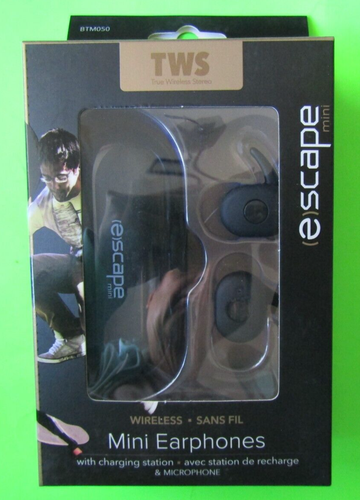 Escape BTM050 Mini Wireless Stereo Bluetooth Earphones with Charging ...