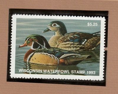 WI16 - Wisconsin State Duck Stamp. MNH. OG. | eBay