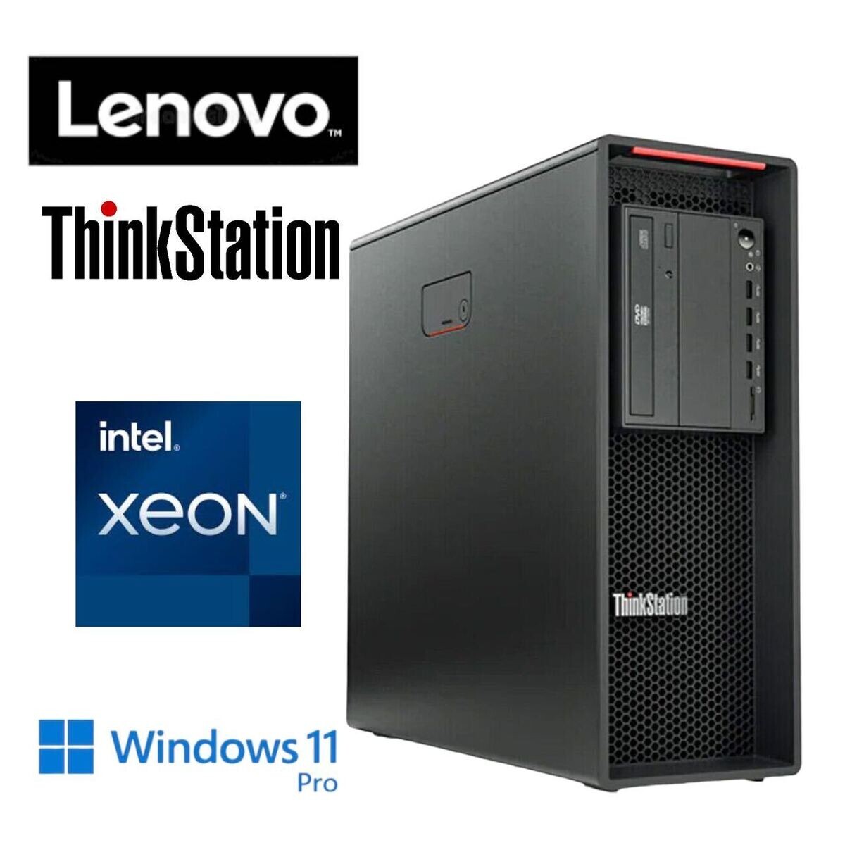 Lenovo ThinkStation P520 Workstation 3.60GHz W-2133 32GB RAM No GPU ...