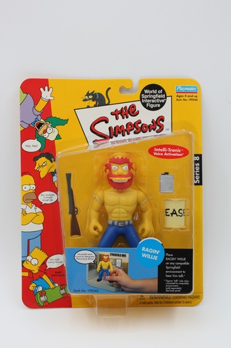 Playmates Toys Simpsons Series 8 Ragin Willie Action Figure | eBay