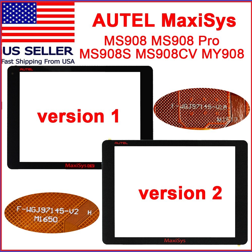 9.7" Touch Screen Digitizer For AUTEL MaxiSys MS908 MS908 Pro MS908S ...
