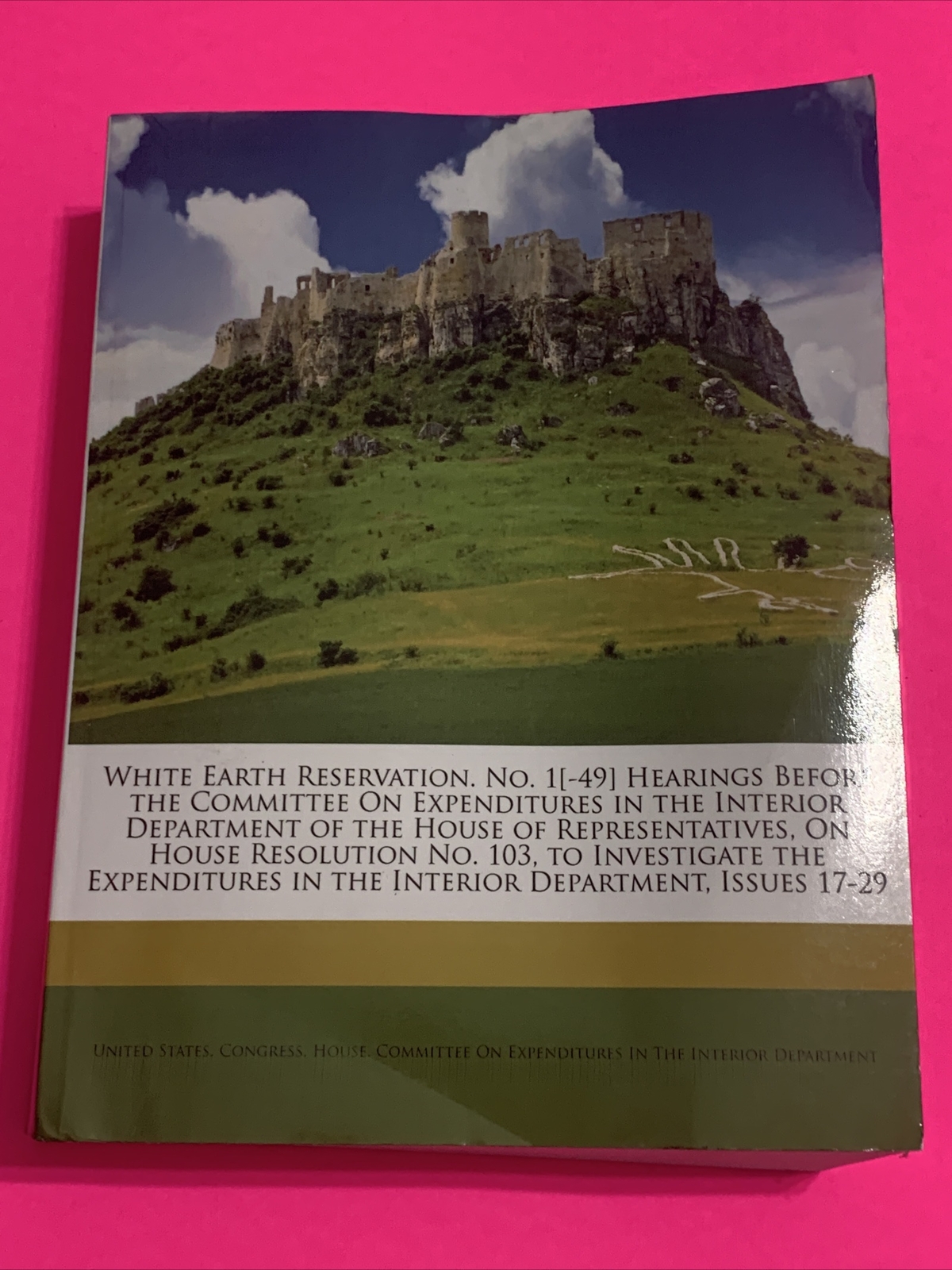 Nabu Reprints: White Earth Reservation No. 1[-49] Issues 17-29 / AGP | eBay
