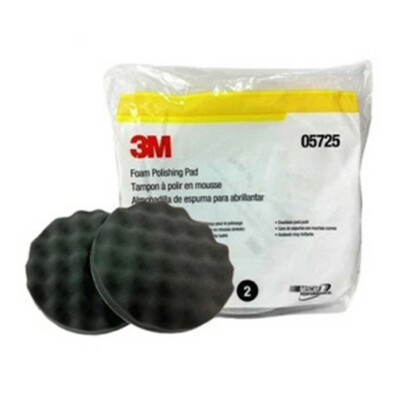 For 3M 05725 8 Inch Single-Sided Foam Polishing Pad 5725 (2 Pads ) | eBay