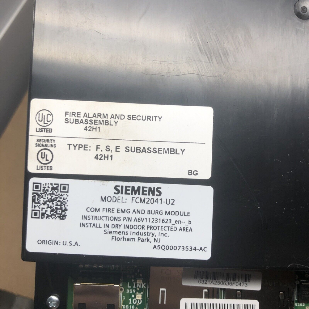 Siemens FCM2041-U2 Desigo Operator Interface for sale online | eBay
