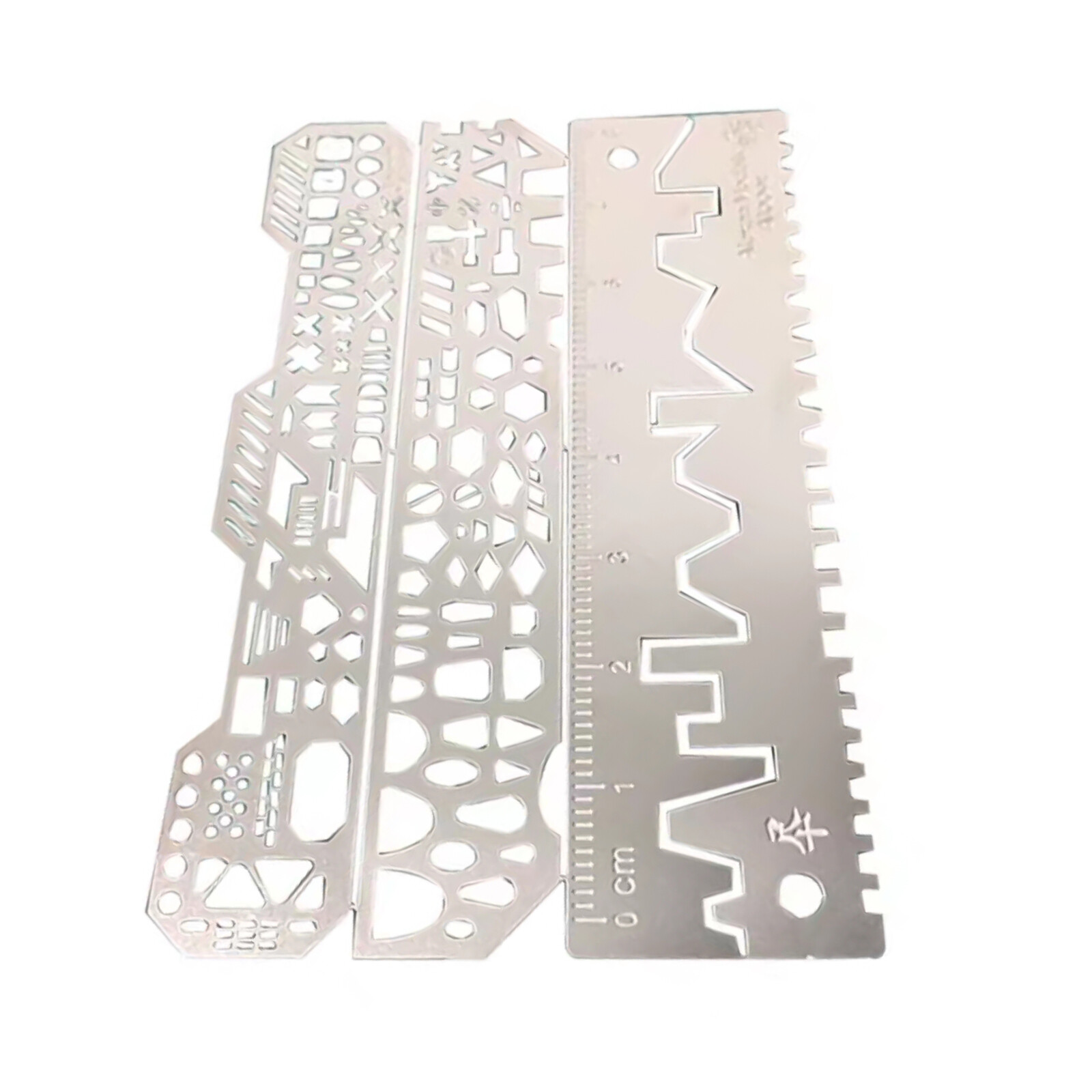 4 In 1 Scribe Line Drilling Templates Ruler Details Craft Tool For 1/ ...