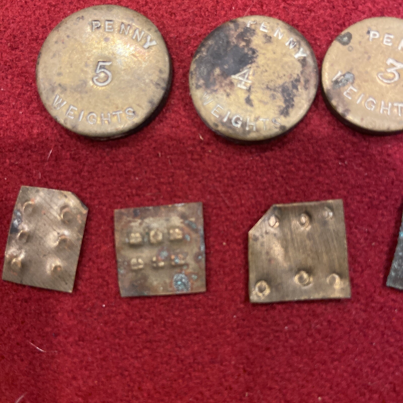 PENNY WEIGHT GOLD SCALE-EARLY SMALL SCALE IN CASE | eBay