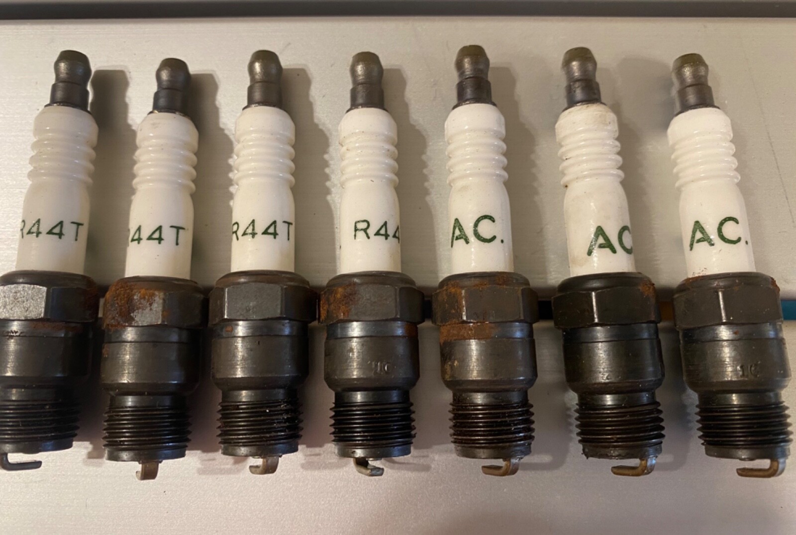 AC Spark Plugs R44T Lot of 7 NOS | eBay