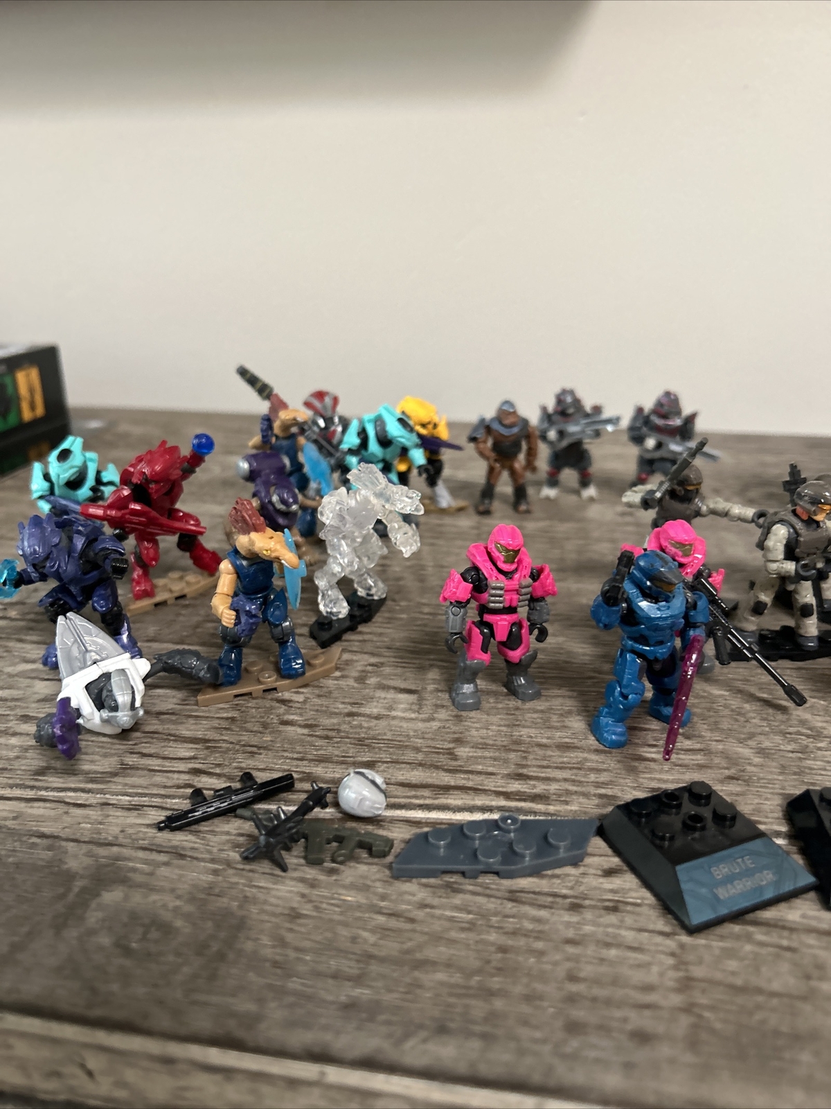 mega construx halo Figures Lot Odst Marines Spartans Covenant Banished ...
