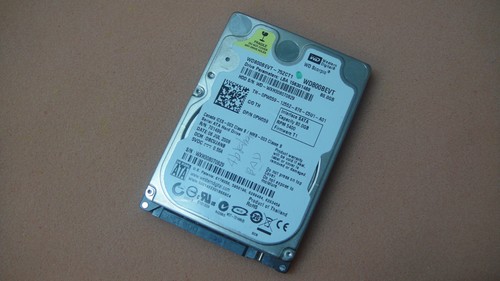 Western Digital Laptop hard drive 80 GB WD800BEVT BROKEN NOT WORKIN AS ...