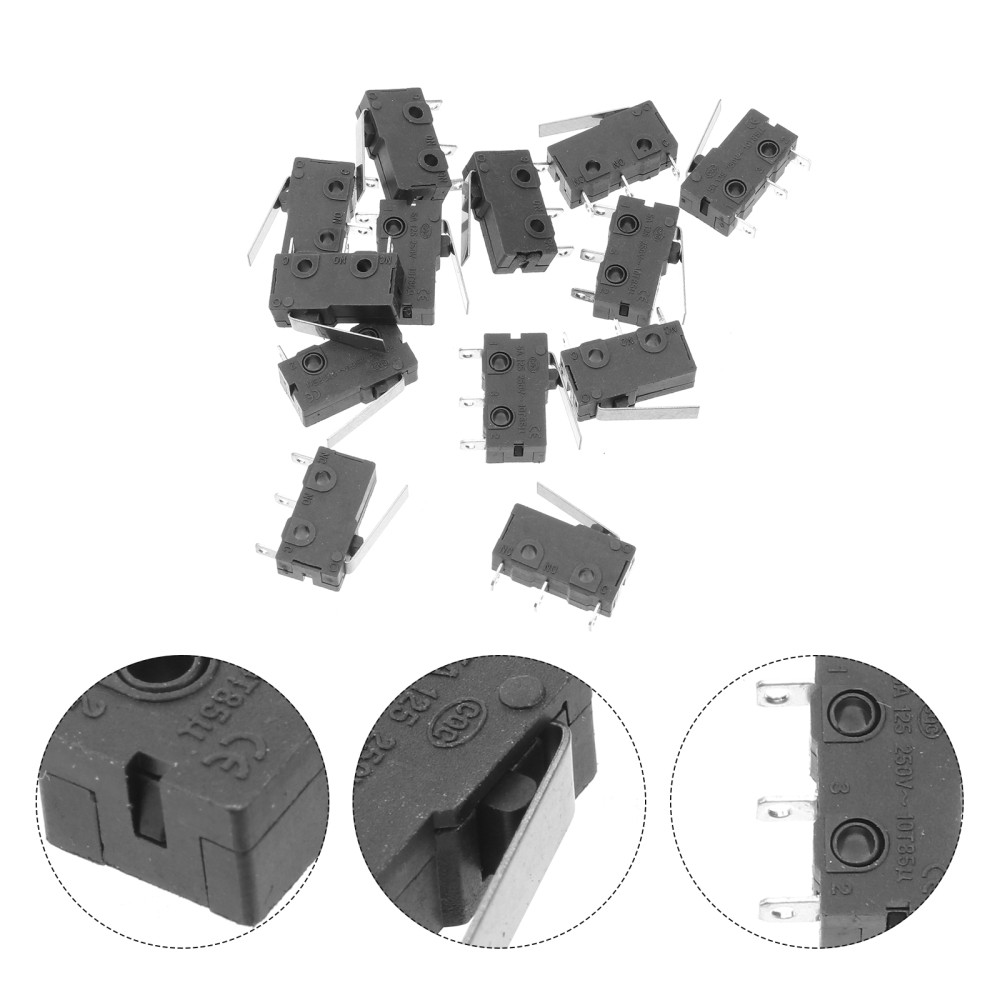 20 Pcs Electrical Components Micro Switch Momentary Push Button Limit Types | eBay