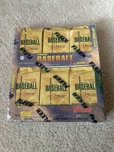 1995 Fleer Baseball Jumbo Packs BOX Unopened Factory Sealed Possible Jeter L26 | eBay