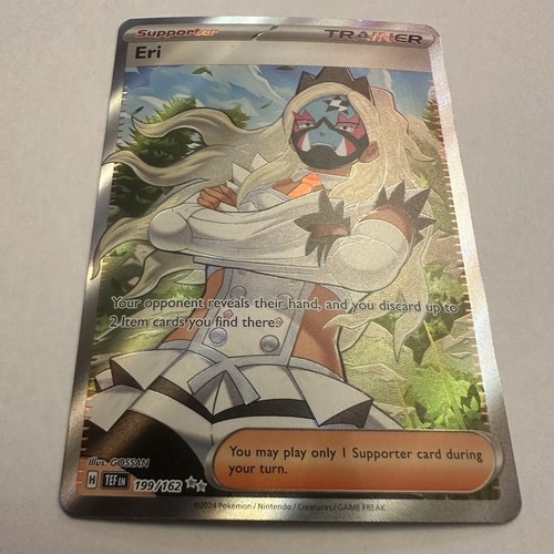 Eri 199/162 Full Art Ultra Rare Holo Temporal Forces Pokemon TCG FA ...
