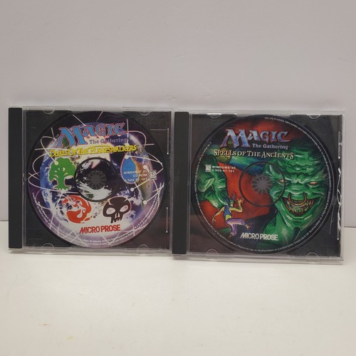 Lot Of 2 Magic The Gathering PC CD-Rom Games, Windows 95 | eBay