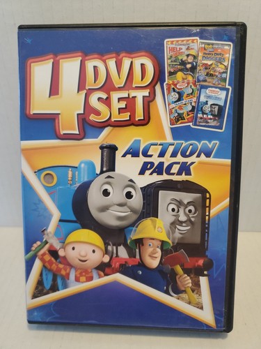 THOMAS & FRIENDS Hit Favorites: Action Pack (DVD 2011 4-Disc Set) NEW ...