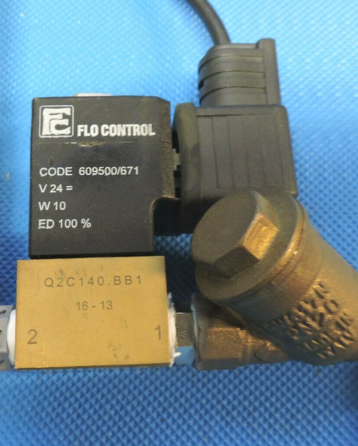 Flo Control 609500/671 24v W10 Ed 100 Solenoid Valve for sale online | eBay