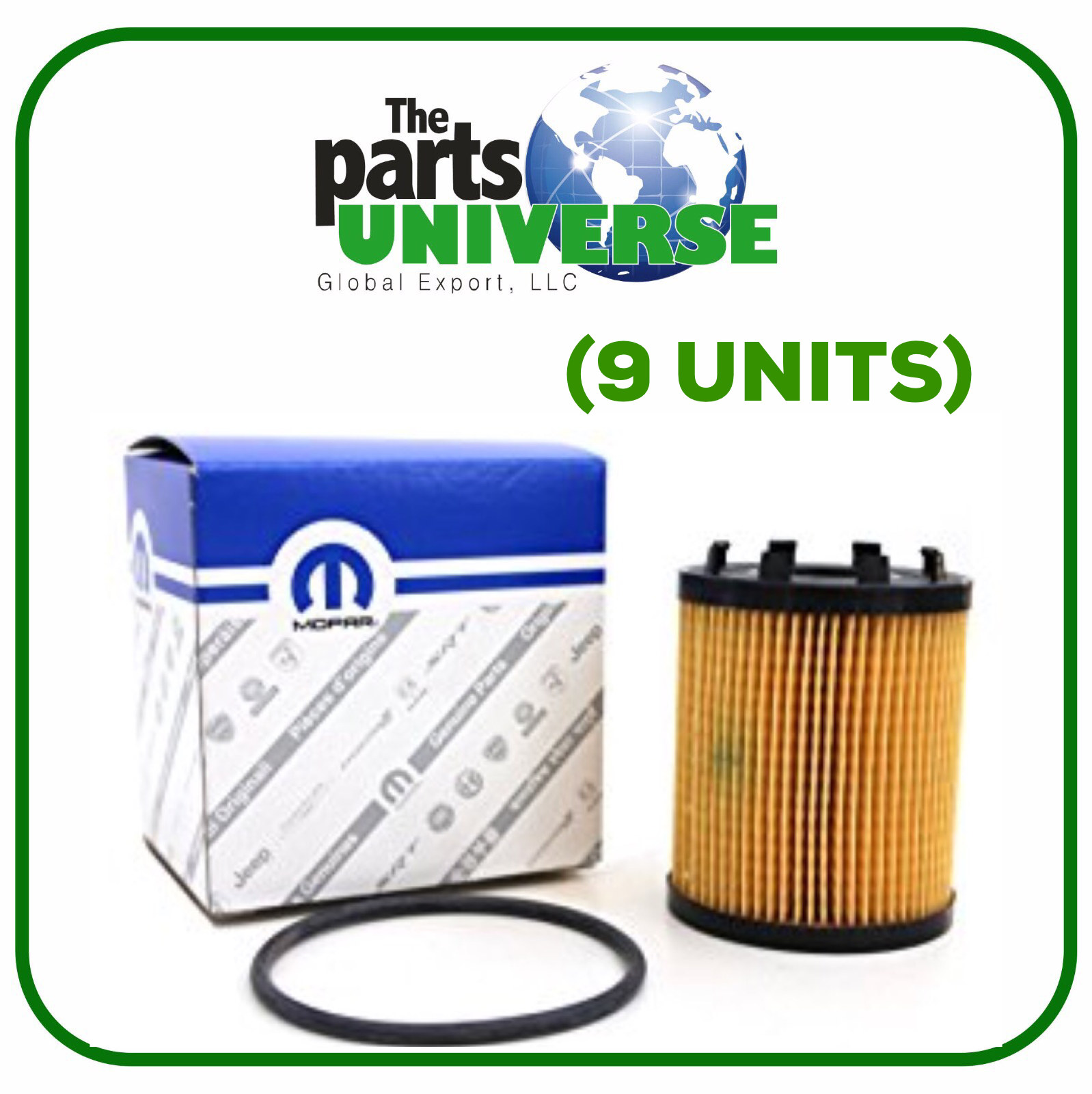 Oil Filter 68102241AA Fiat 500 Dodge Dart Jeep Renegade Set of 9 | eBay