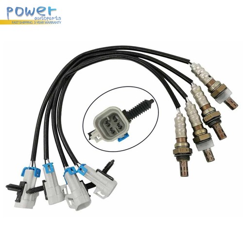 4Pcs Oxygen O2 Sensor Up&Downstream For Chevrolet Silverado 1500 GMC ...