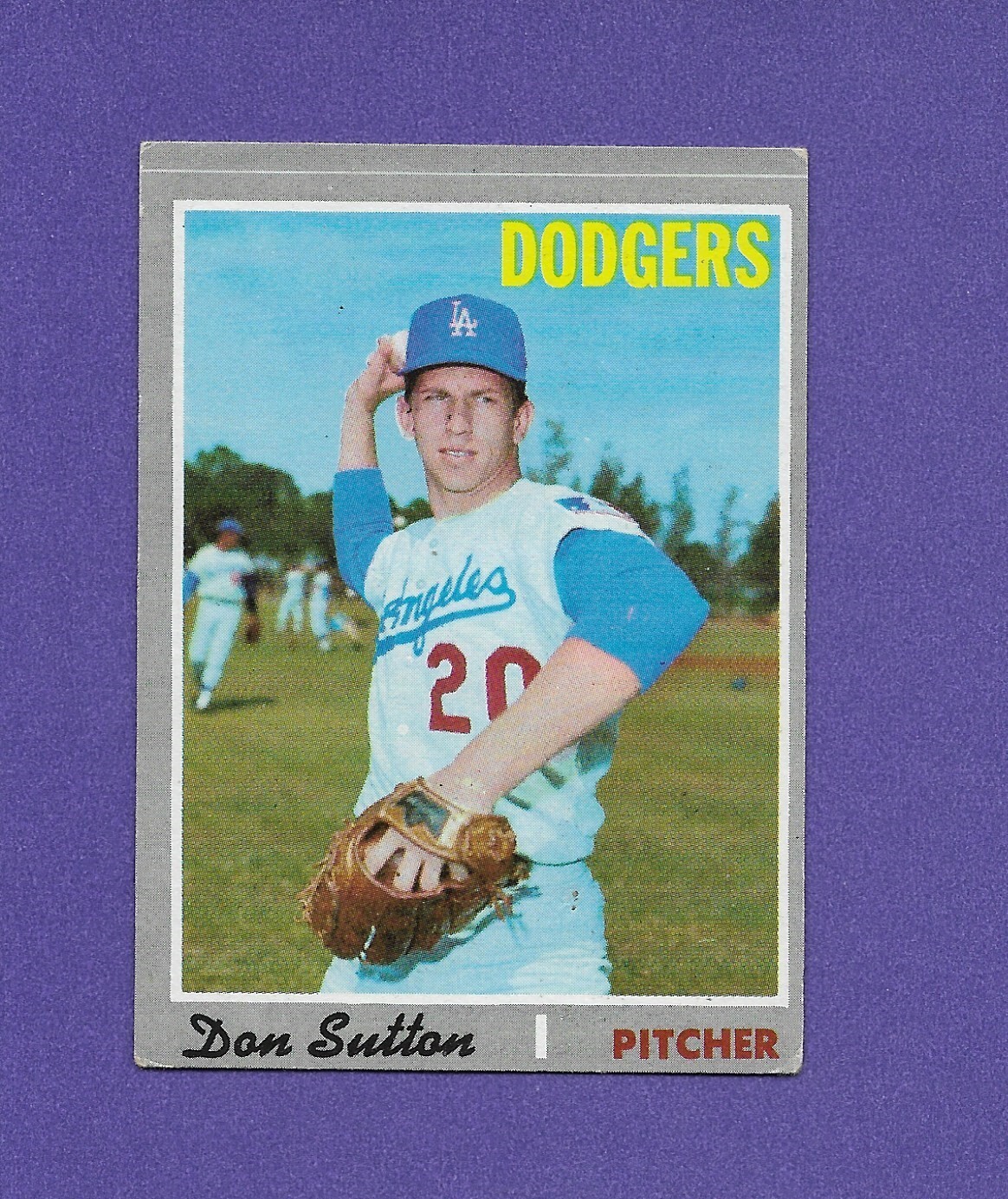 1970 Topps #622 Don Sutton HOF Los Angeles LA Dodgers star semi-high ...