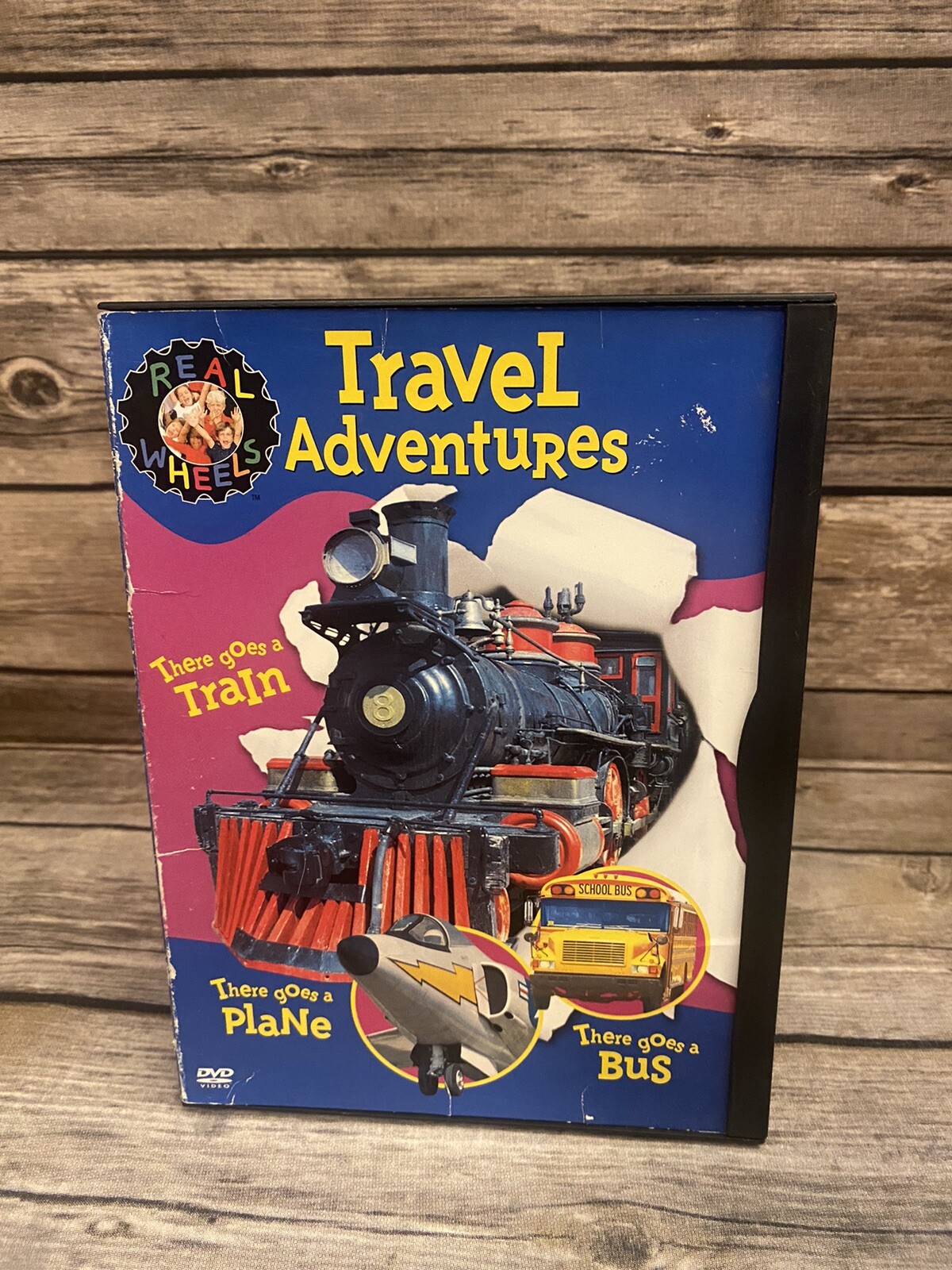 Real Wheels - Travel Adventures (DVD, 2003) Train Plane Bus 85365186422 ...