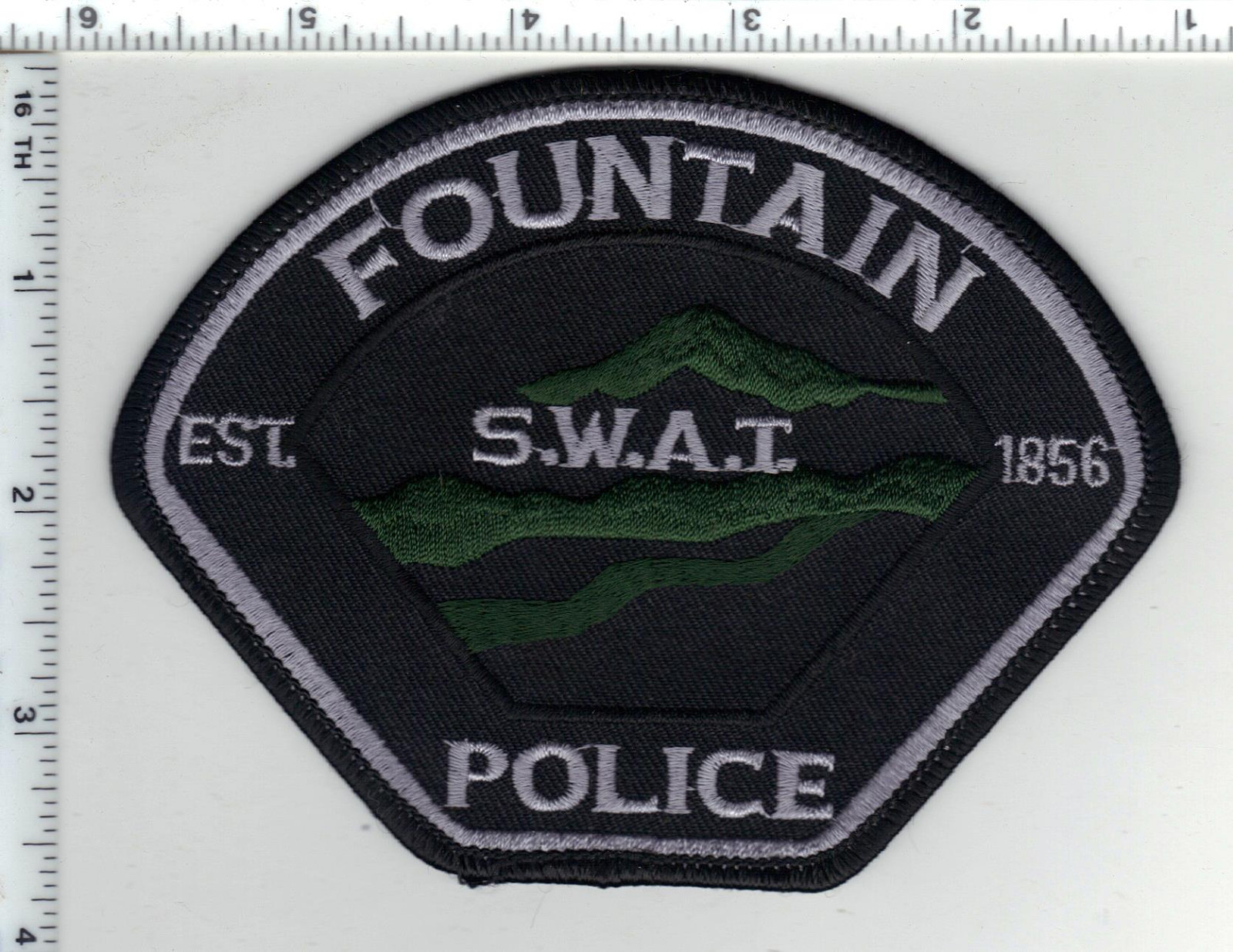 Fountain Police (Colorado) S.W.A.T. Shoulder Patch - new | eBay