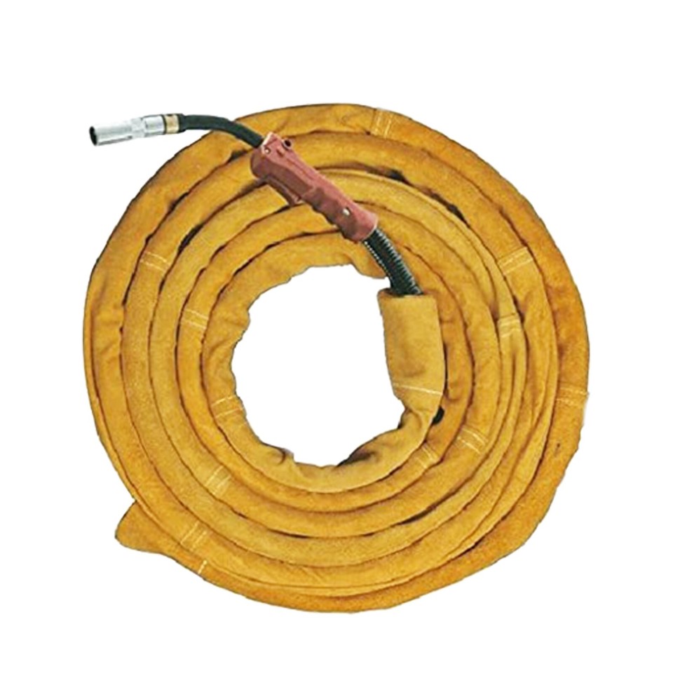 Tig Mig Leather Welding Torch Leads Cable Cover Hose Cord Covers ...